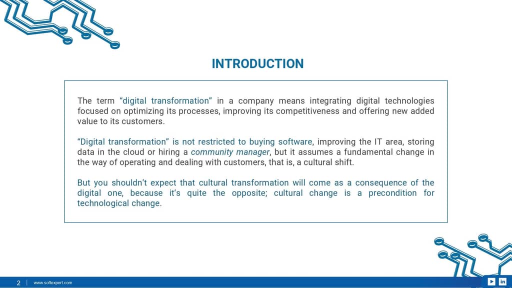 Digital Transformation - The Agent to Promote Innovation